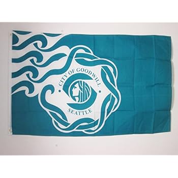 Amazon.com : AZ FLAG Seattle City Flag 3' x 5' - Washington State - USA ...