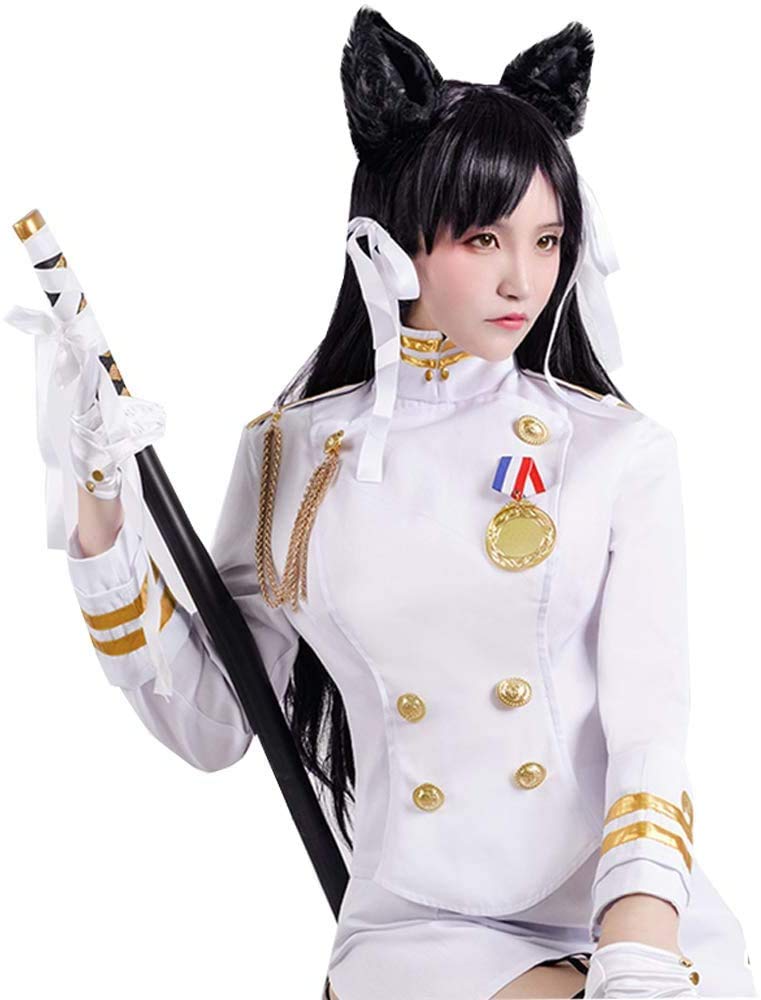 Mua Cos Azur Lane Azur Lane Atago with Ears, Uniform, Cosplay Costume ...
