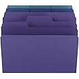 Smead SuperTab Organizer File Folder, Oversized 1/3-Cut Tab, 2 Dividers ...