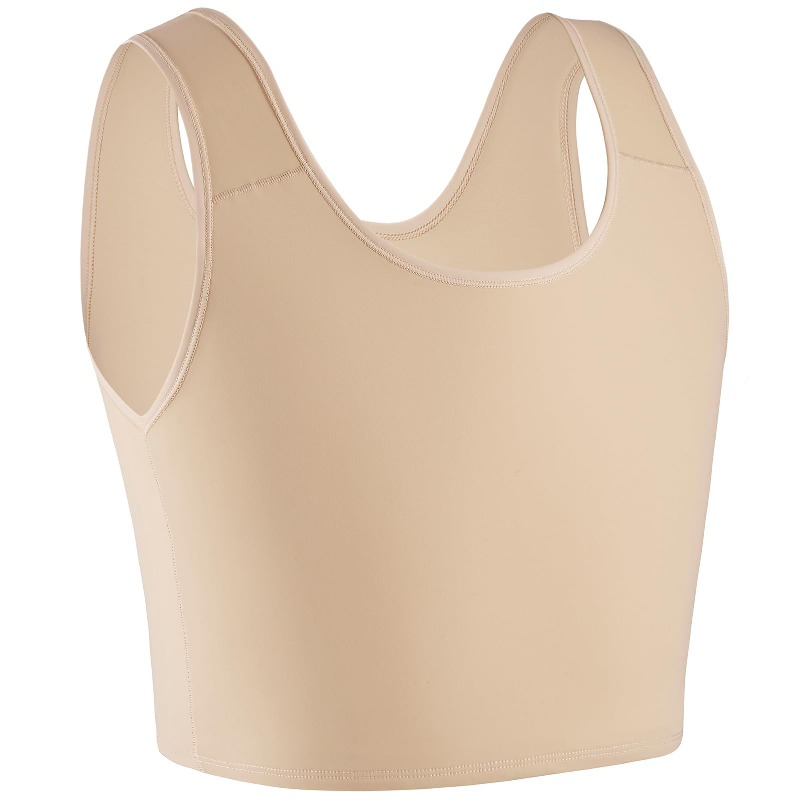 XUJI Half Chest Binder for Transgender FTM Women Trans Cosplay (K, M ...
