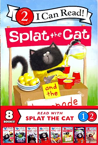 Splat The Cat: 8 Book Box Set (I Can Read Levels 1 & 2): 9780063089310 ...