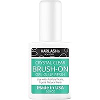 Amazon.com: Karlash Super Strong Brush On Nail Glue for Acrylic Nails ...