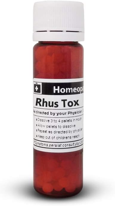 Amazon.com: Homeopathic Remedy - Rhus tox 200-10 Grams: Health ...