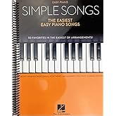 Amazon.com: The Easiest Easy Piano Songs Simple Songs: 50 Fun and ...
