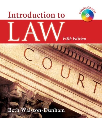 Download Free: Introduction to Law by Beth Walston-Dunham PDF - Tubetz ...