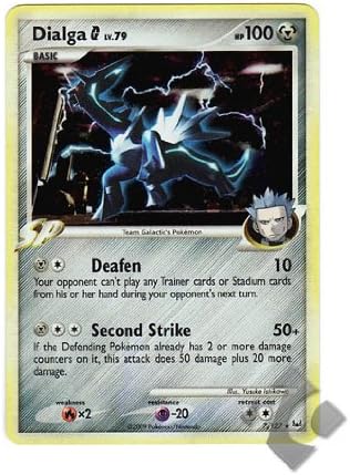 Amazon.com: Pokemon - Dialga [G] (7) - Platinum - Holo: Toys & Games