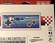 Amazon.com: Retro-Bit Mega Man NES & USB Dual Link Controller for PC ...