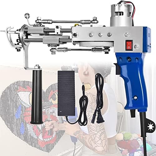 Tufting Gun 2 in 1 Cut Pile Loop Pile Rug Gun Machine Starter Kit Rug ...