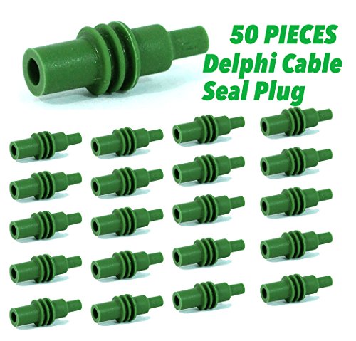 Delphi Green Round 1 Way Cable Cavity Plug Seal, Metri-pack 280 ...