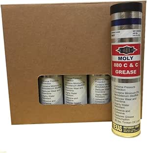Amazon.com: Texas Refinery Corp. TRC Moly 880 Crown & Chassis Grease 10 ...