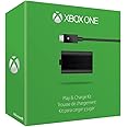 Amazon.com: Microsoft Official Xbox One Play and Charge Kit (Xbox One ...
