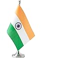 Amazon.com : India Flag Indian Flags, Small Mini Indian Desk Flag, Used ...