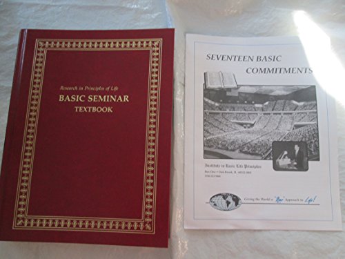 Research in Principles of Life Basic Seminar Textbook: Gothard, Bill ...