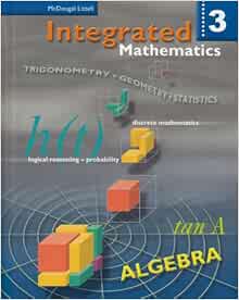 Integrated Mathematics: Student Edition Book 3 2002: MCDOUGAL LITTEL ...