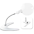 Amazon.com: OttLite 5-Inch LED Magnifier with Clip and Stand - 2X ...