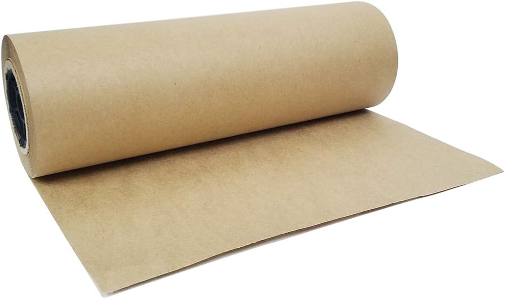 Amazon.com: CreativePaper 17.75"x1800" L (150ft) Brown Kraft Paper ...