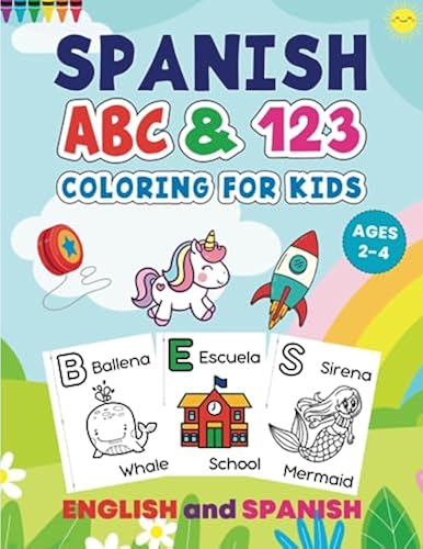 Spanish ABC Coloring for Kids: First Espanol Alphabet Book | Spanish ...