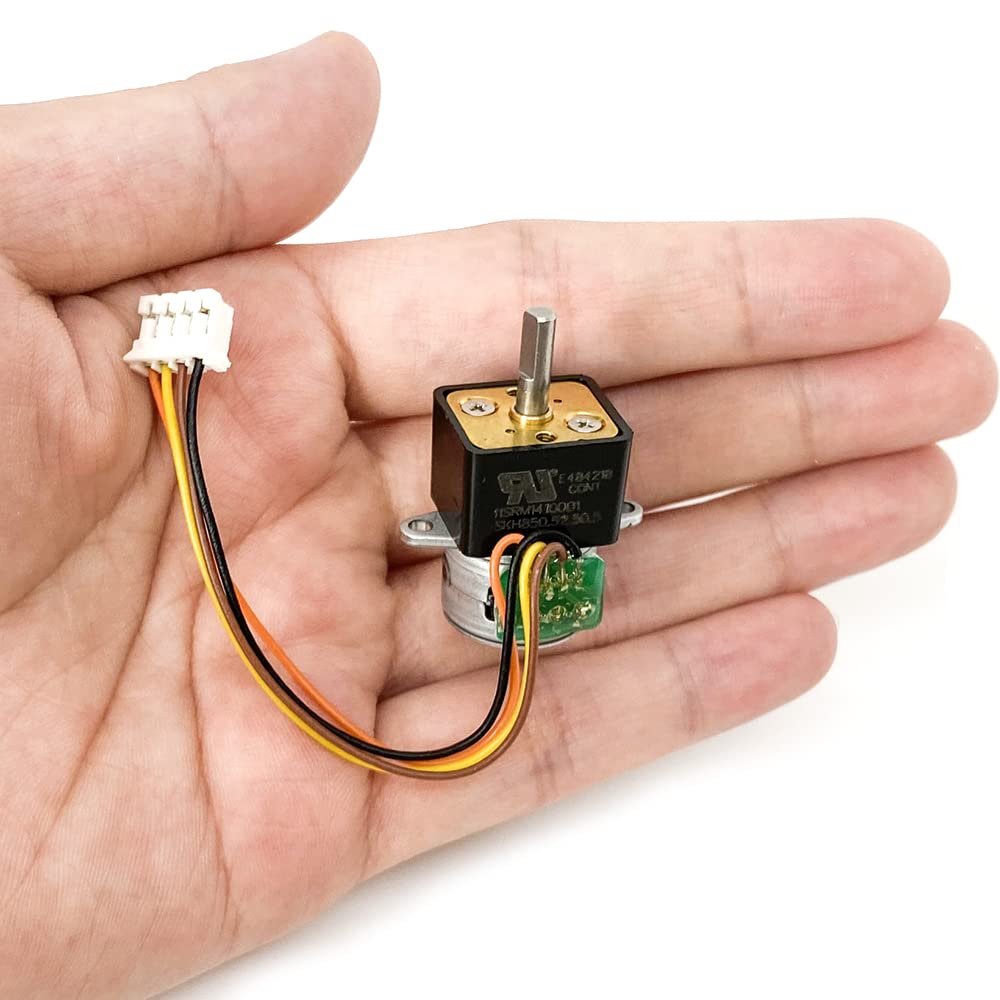 Mua DC 5V 2-Phase 4-Wire Micro Stepper Motor Diameter 15mm 18 Degree ...