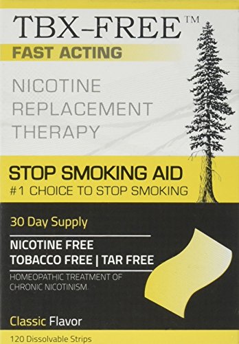 TBX-FREE Stop Smoking Oral Strip Aid 120 Strips (Classic) | Amazon price tracker / tracking ...