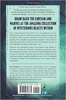 Amazon.com: A Menagerie of Mysterious Beasts: Encounters with Cryptid Creatures (9780738746661 ...