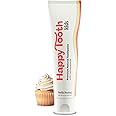 Amazon.com: Happy Tooth Natural Hydroxyapatite Toothpaste - Fluoride ...