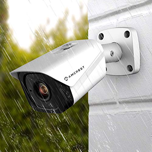 Amcrest UltraHD 4K (8MP) Outdoor Bullet POE IP Camera, 3840x2160, 131ft ...