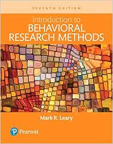 Amazon.com: Introduction to Behavioral Research Methods -- Books a la Carte (7th Edition ...
