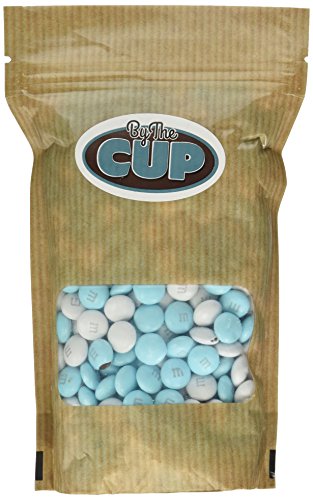 Buy Light Blue & White Milk Chocolate M&M's Candy 1LB Bag Online at ...