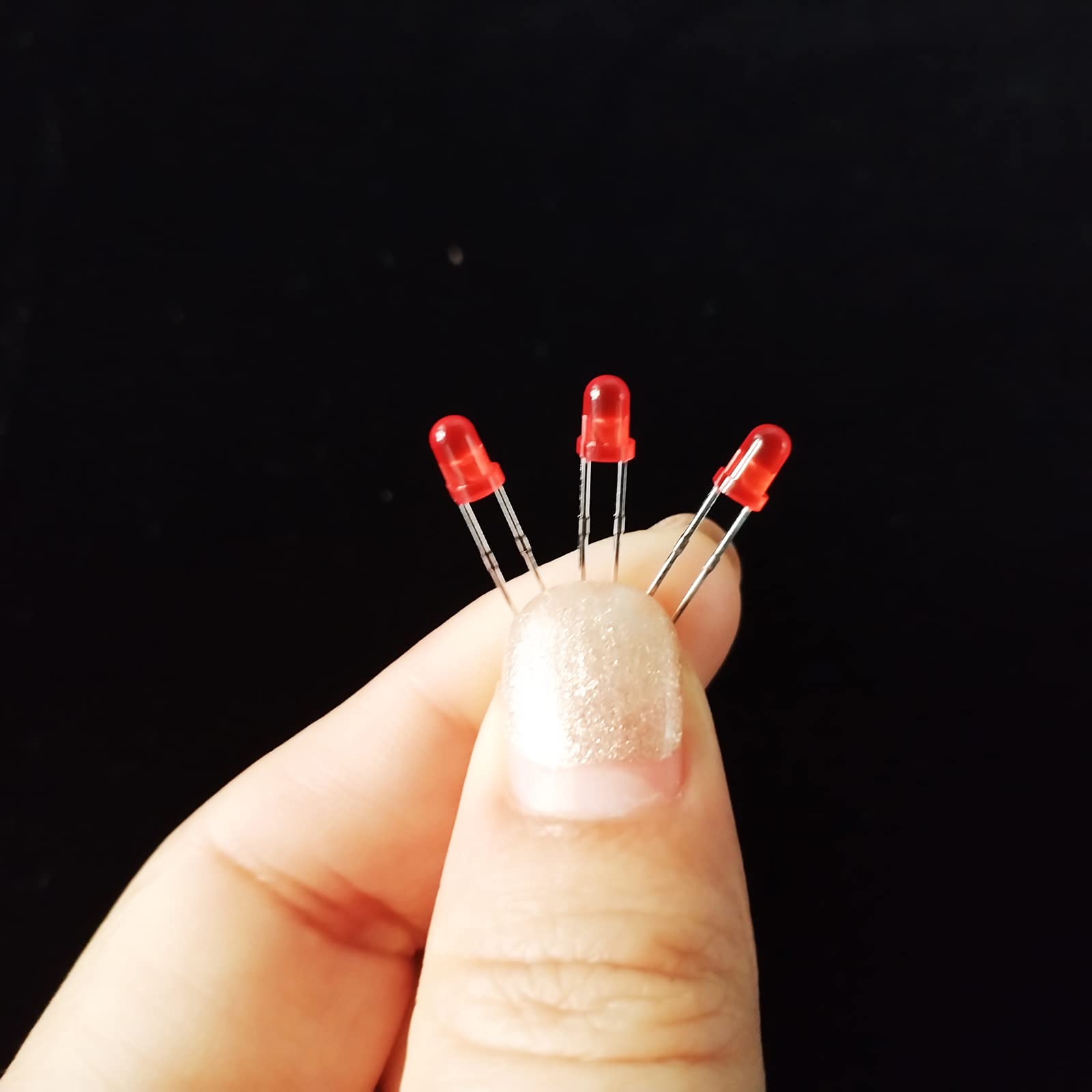 3mm Led Diode Lights, 120Pcs 3mm Red Led Emitting Assorted, Round Diode ...
