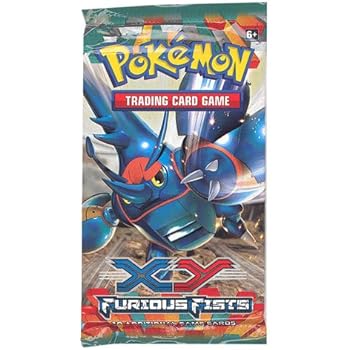 Amazon.com: Pokemon Cards - XY Furious Fists - Booster Pack (10 cards ...