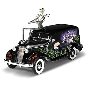 Amazon.com: Tim Burton The Nightmare Before Christmas Hearse Sculpture ...
