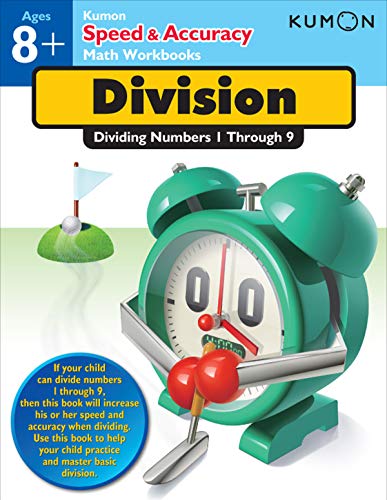 Speed Accuracy Division Dividing Numbers 1 Through 9 Kumon Speed 