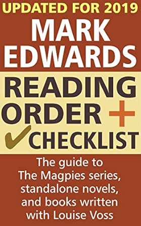 Mark Edwards Reading Order and Checklist: The guide to The Magpies ...