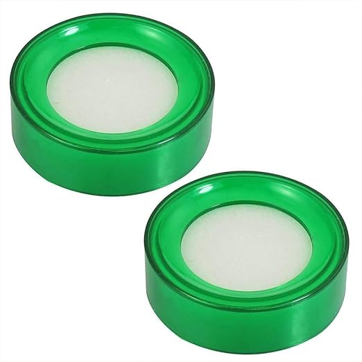 A1SONIC® Set of 2 Assorted Color Damper Sponge Round Sponge PAD: Amazon ...