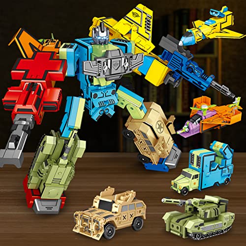 Mua SNAEN 10 in 1 Digit Transformer Robot Action Figure Toy Numbers can ...