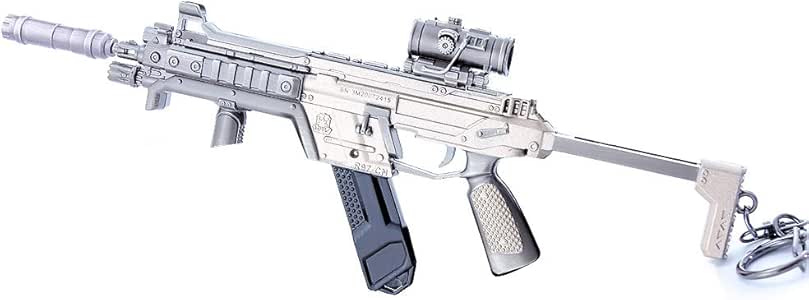 Amazon.com: APEX Legends Game R99 Submachine Gun Metal Gun Model Action ...