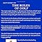 Rules of Golf: A Handy Fast Guide to Golf Rules 2019 (Pocket Sized ...