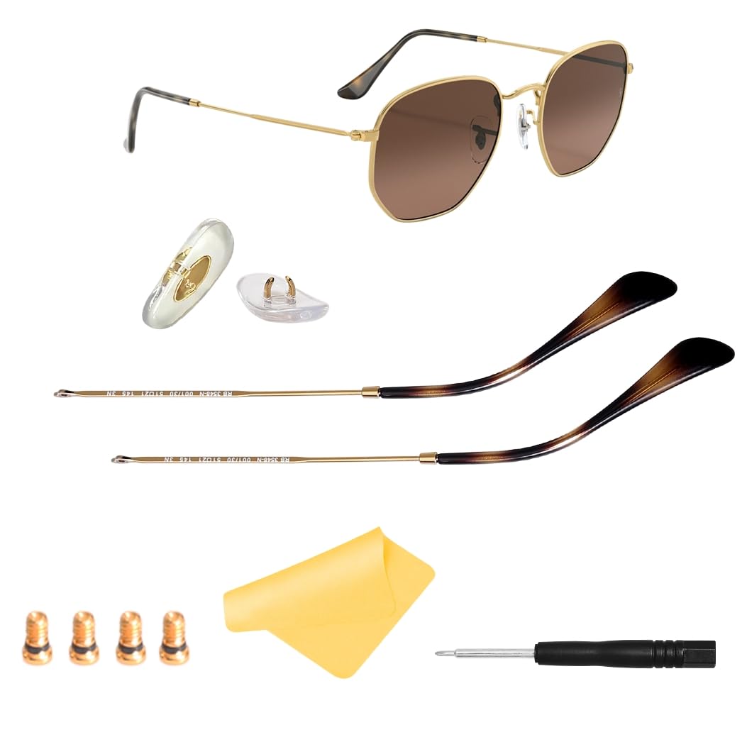 HiCycle2 Replacement Temple Arm,Temple Tips for Ray ban RB3447 RB3547N ...