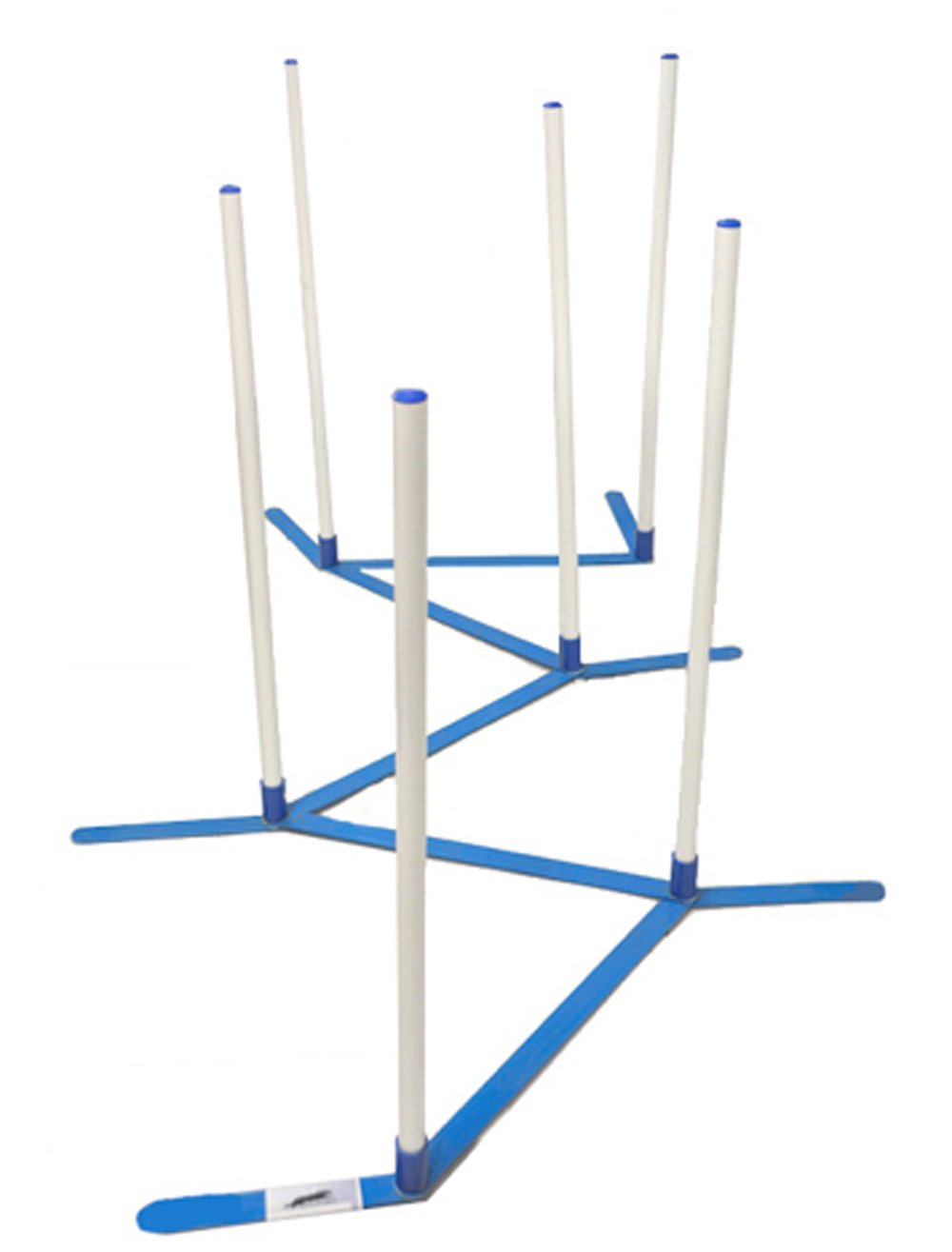 Cool Runners Agility Weave Poles Adjustable 6 Pole Set with Carrying ...