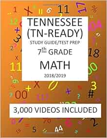 7th Grade TENNESSEE TN-READY, 2019 MATH, Test Prep: 7th Grade TENNESSEE ...