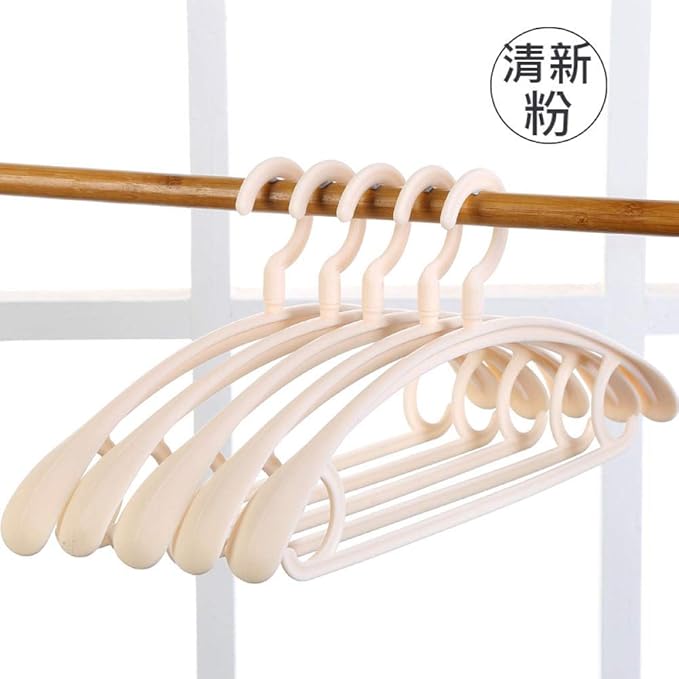 Colgador de ropa de plástico antideslizante multifuncional colgador de ...