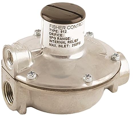 Emerson-Fisher LP-Gas Equipment, 912-264, 1/4" x 3/8" FNPT, Single ...
