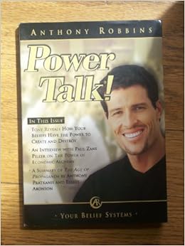 Anthony Robbins Power Talk : Your Belief Systems: Tony Robbins, Tony ...