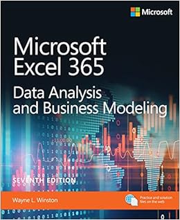 Microsoft Excel Data Analysis and Business Modeling (Office 2021 and ...