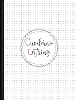 Cuaderno Lettering Puntos A4: libretas de puntos para lettering - 120 ...