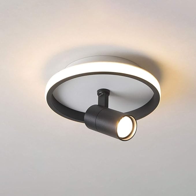 LED Ceiling Spotlight Surface Mounted Accent Spot Lamp, 17W Rotatable ...