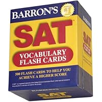 Barron's SAT Vocabulary Flash Cards: Weiner Green M.A., Sharon ...