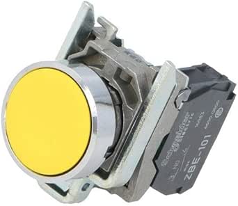 xb4ba51 Switch Push-Button 1-position no 3 A/240VAC 0.55 A/125vdc 22 mm ...