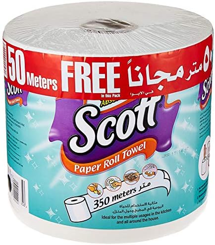 Scott Kitchen Towel Maxi Roll, 350 Meters price in UAE | Amazon UAE ...