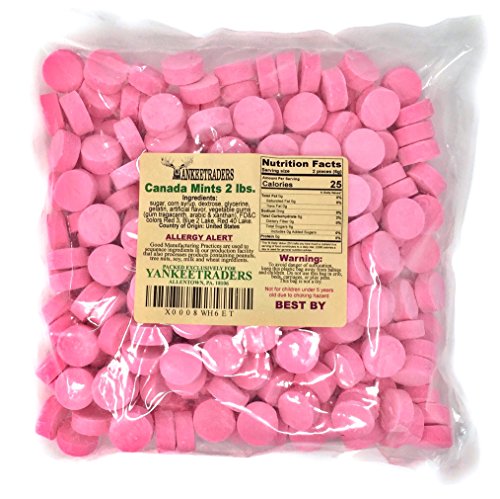 Canada Mints - Pink * Wintergreen 2 Lbs Food, Beverages Tobacco Food ...